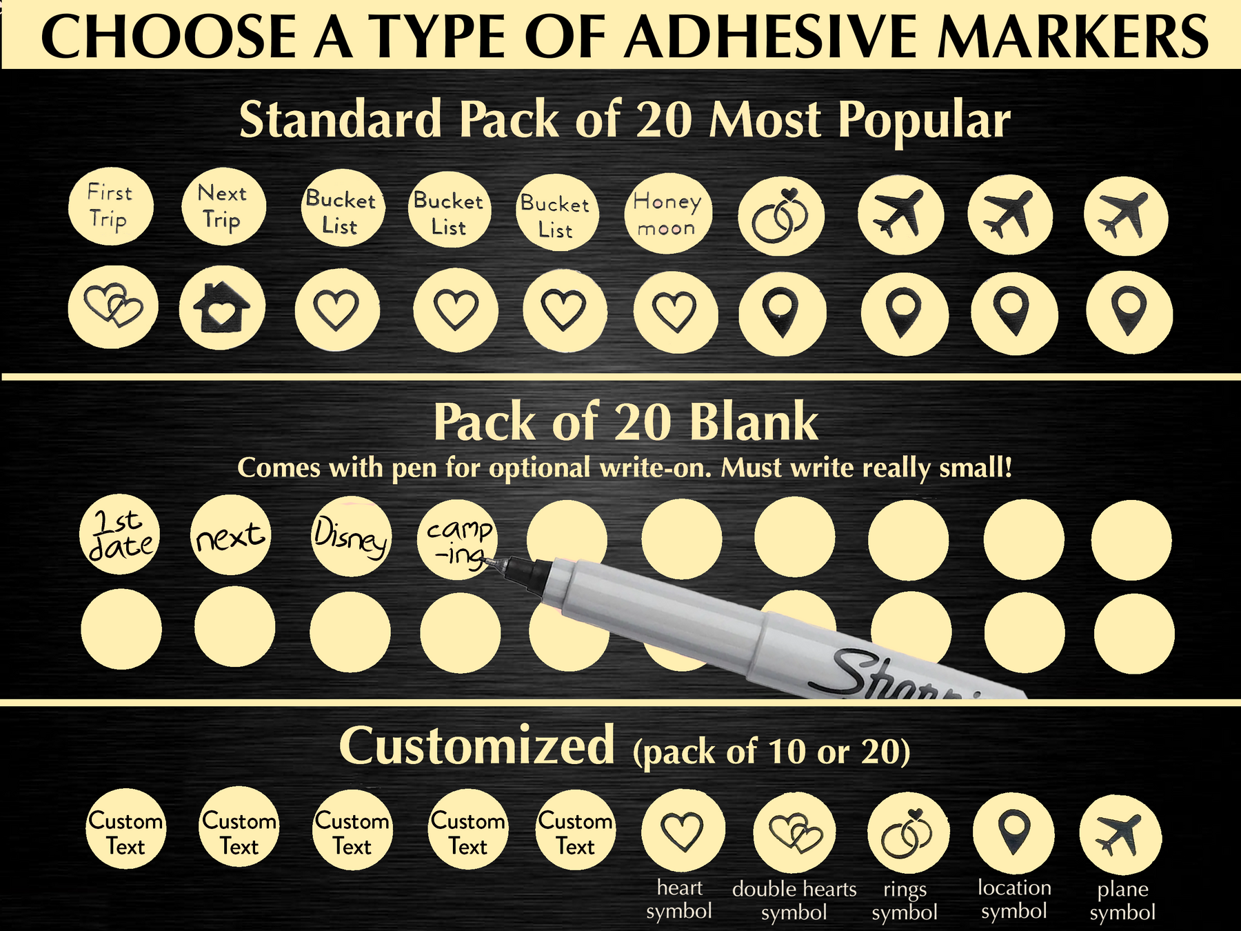 19th Anniversary - Bronze Map with Personalized Milestone Pins – Paper ...