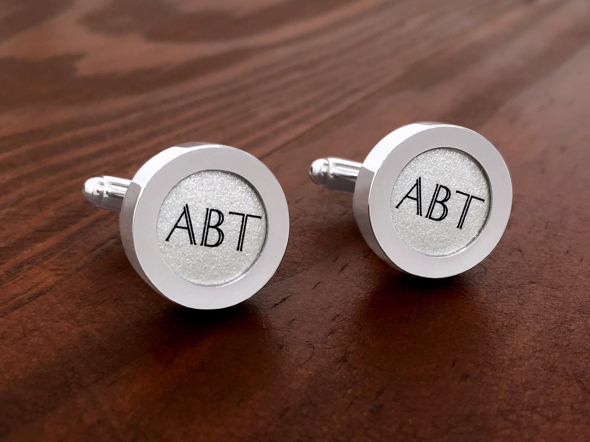 Monogram Cufflinks | Paper Anniversary® by Anna V.