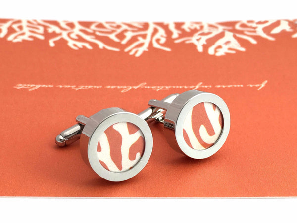Wedding Invitation Cufflinks | Paper Anniversary® by Anna V.